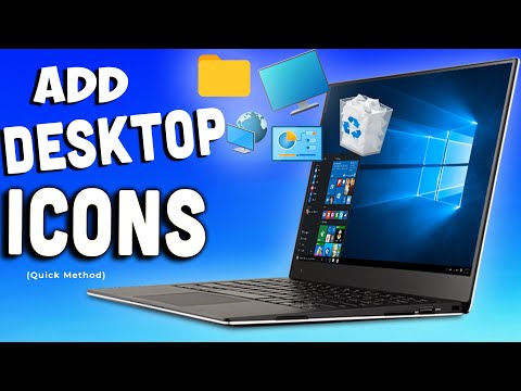 How to Add Icons to the Desktop in Windows 11 Easy Tutorial