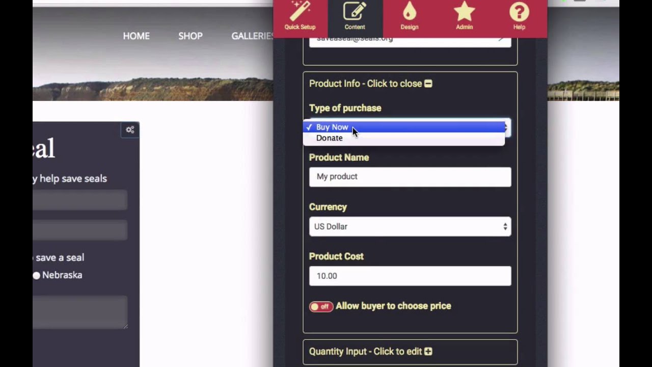 Best FREE Custom Order Form for Website