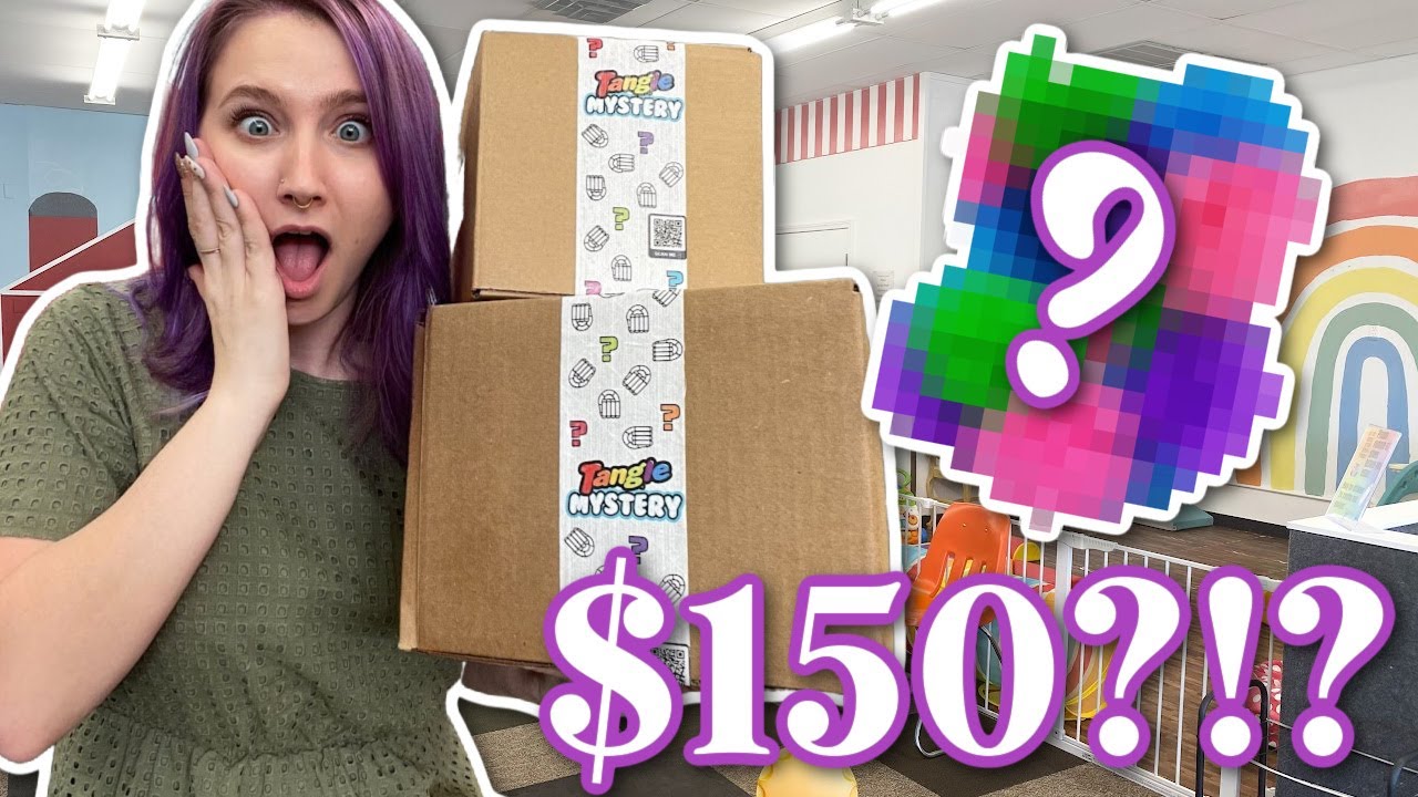 Unboxing $150 in Mystery Fidgets! | BIGGEST TANGLE HAUL EVER! 🤩