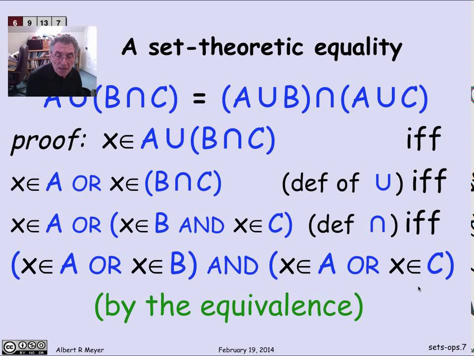 1.6.2 Sets Operations: Video