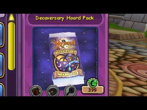 Wizard101: NEW DECAVERSARY CARD PACK