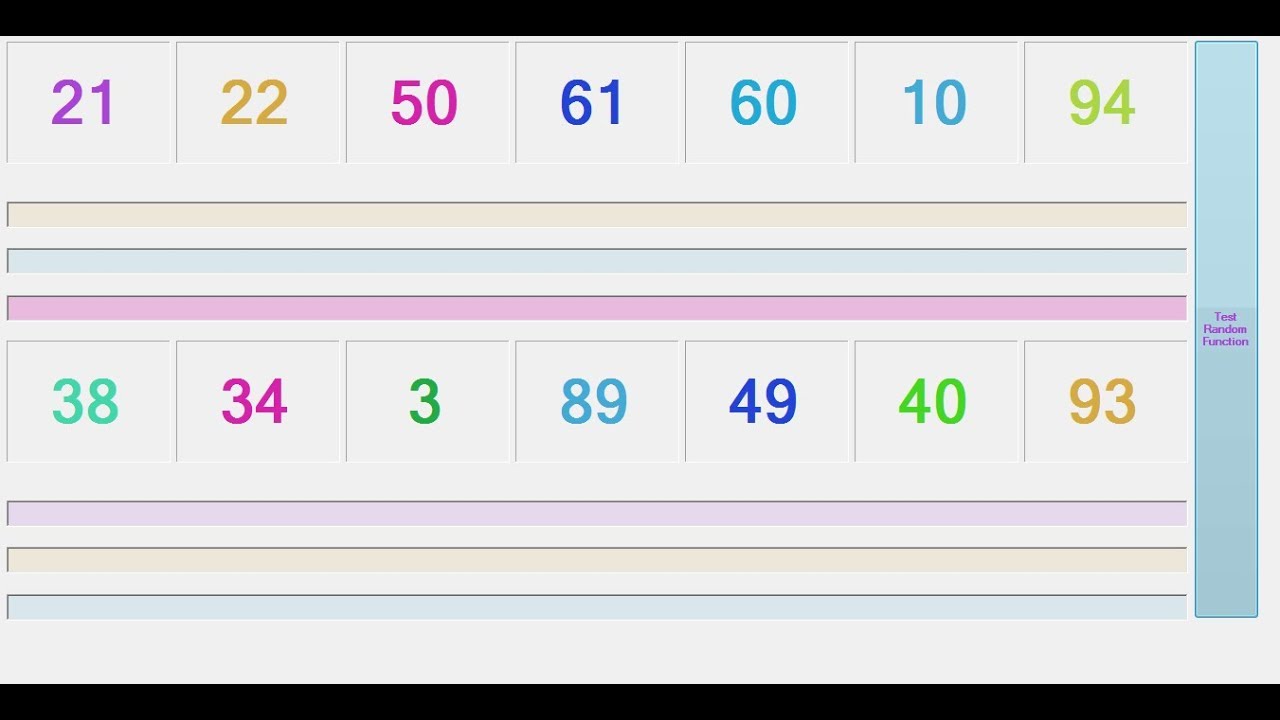 Using Random Function in Visual Basic.Net