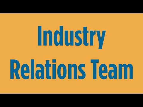 What is the Industry Relations Team?