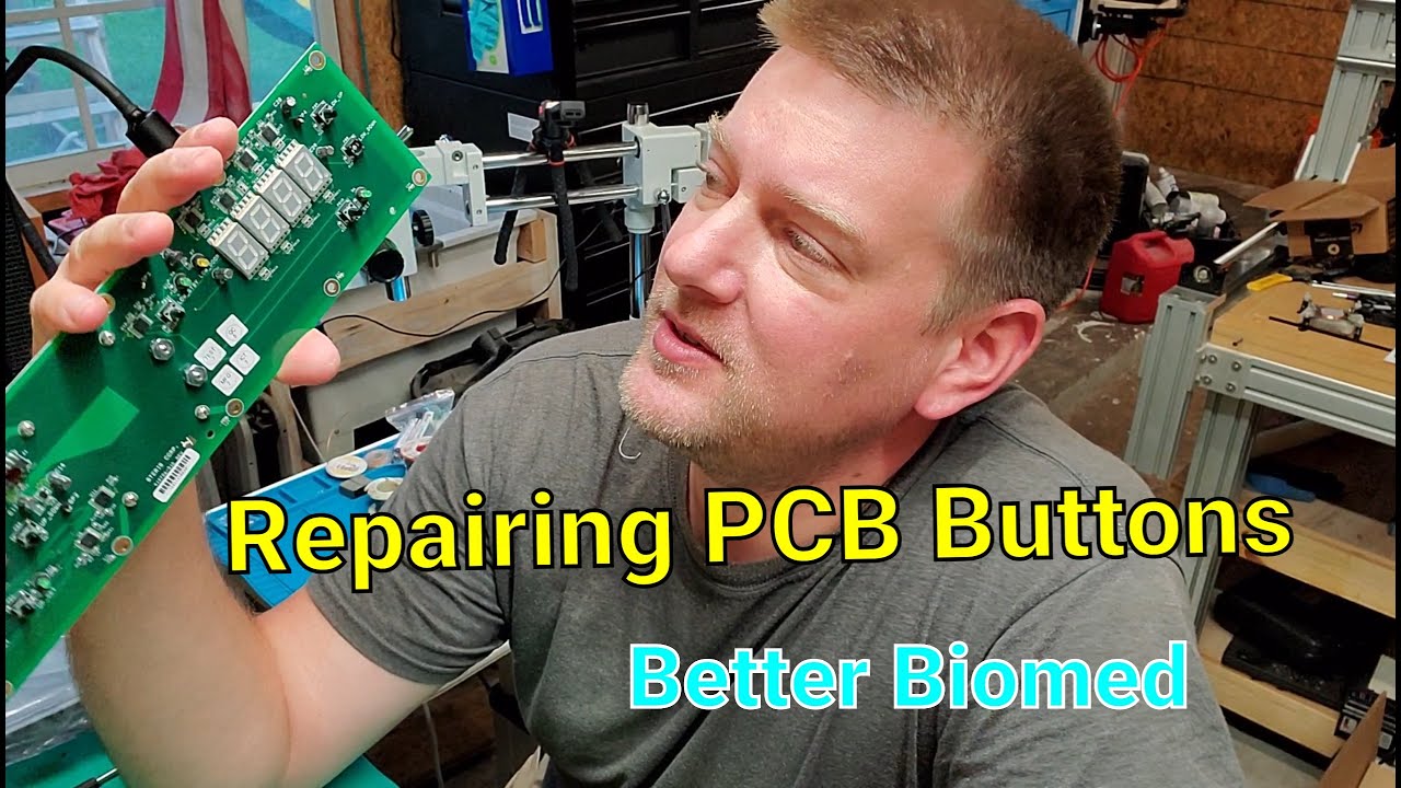 Repairing PCB Buttons
