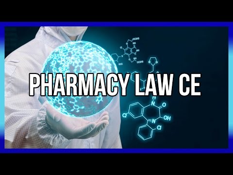 Pharmacy Law CE