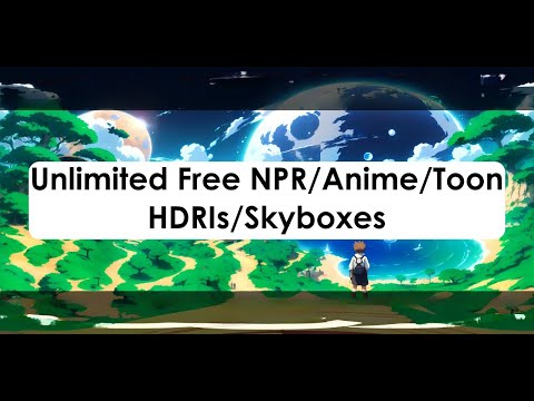 Unlimited Free npr/anime/toon HDRIs/Skyboxes: Skybox AI by Blockade Labs Tutorial