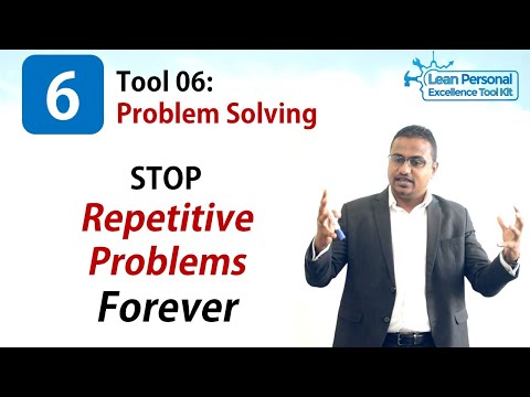 Learn how to use Systematic Problem Solving to eliminate repetitive problems