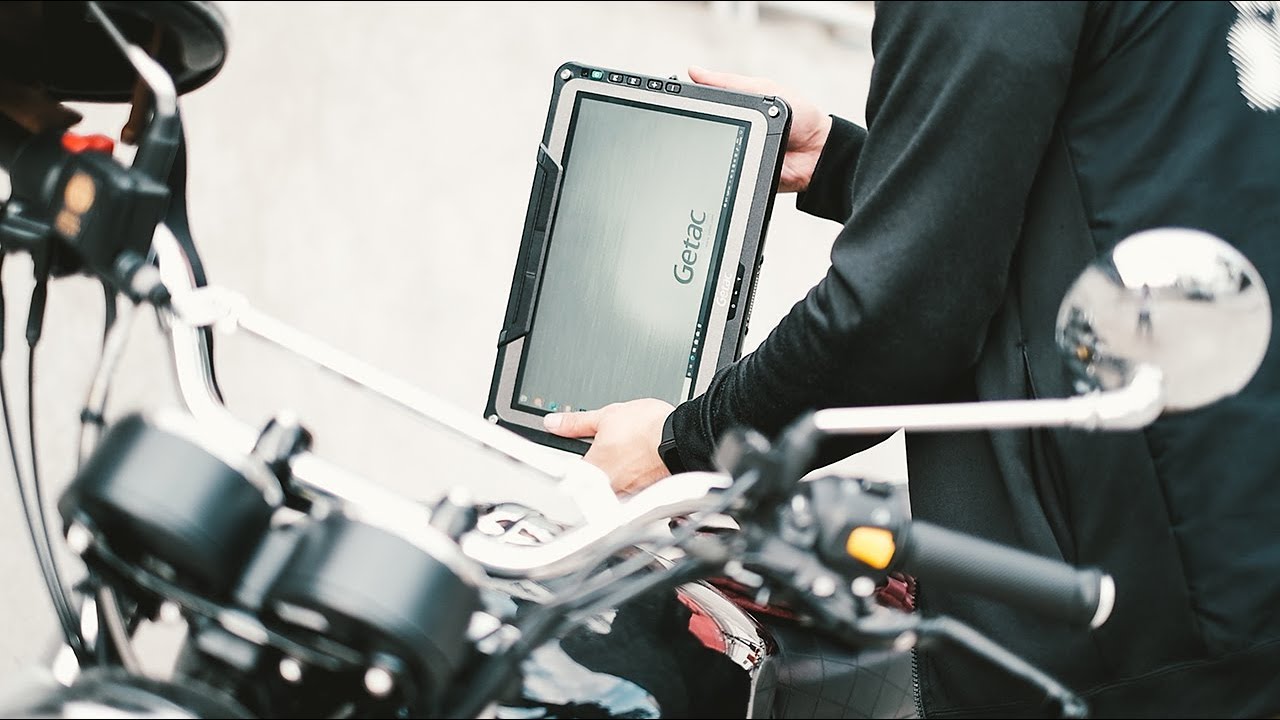 Bet you haven't seen a TABLET like this before- GETAC F110 Review