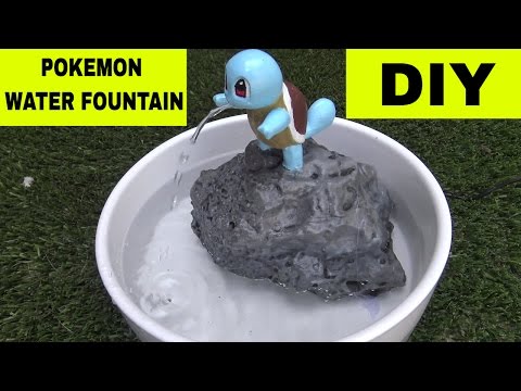 POKEMON WATER FOUNTAIN (SQUIRTLE) by ladbrotory - Thingiverse