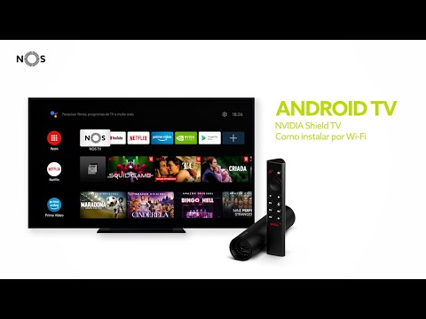 Como instalar e ativar a Android TV da NOS por Wi-Fi – NVIDIA Shield TV