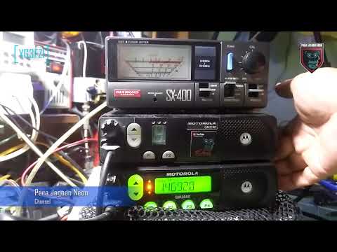 NGEBRIK DENGAN RADIO RIG GM3688 VHF 5WATT ANTENA LARSEN : QSO DENGAN ...