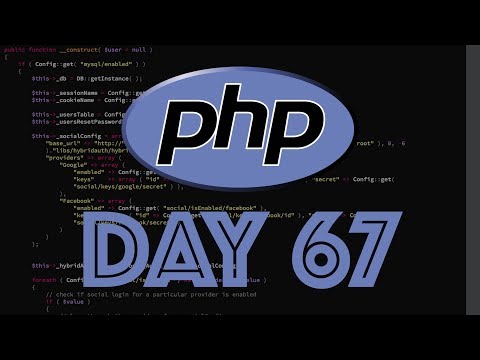 Learn PHP Web Framework Day 67 Custom Classes Part 2 Copyright ...