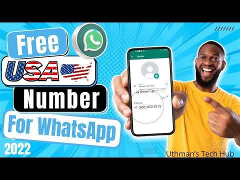 How To Get Free USA 🇺🇸 Number For WhatsApp verification 2025 | Free us whatsapp 2025