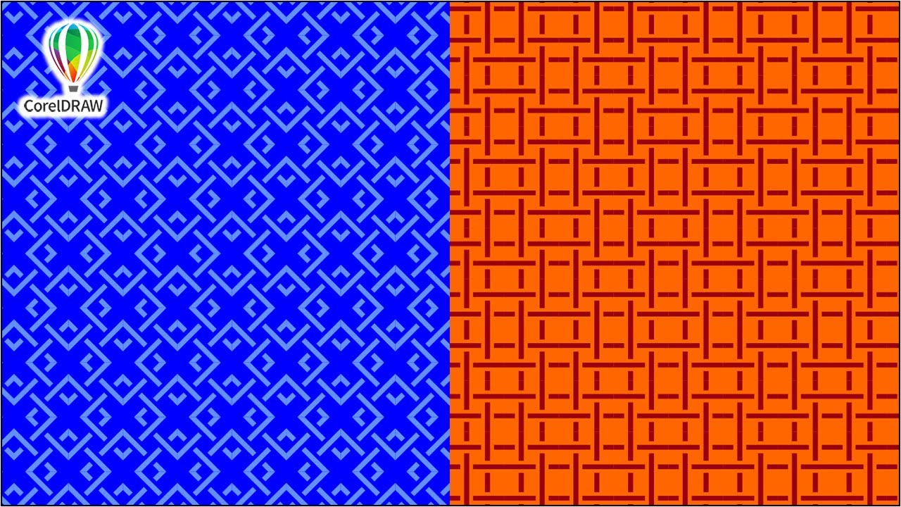 Coreldraw pattern fill | patterns | vector shapes