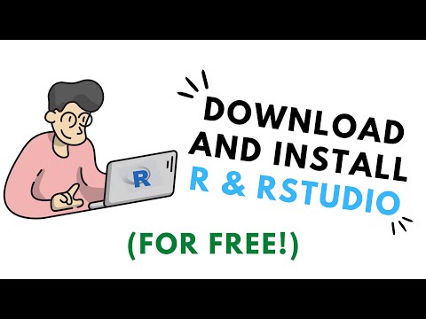 How to download and install R and RStudio (for free) (under 2 minutes)