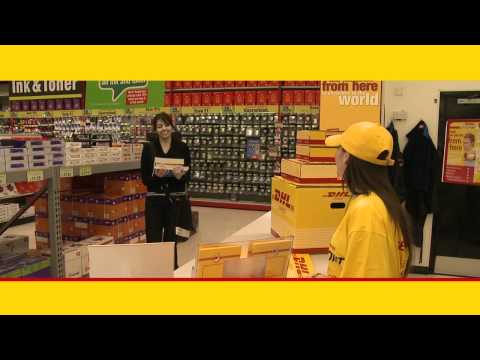 DHL Service Point: if it fits, it goes!