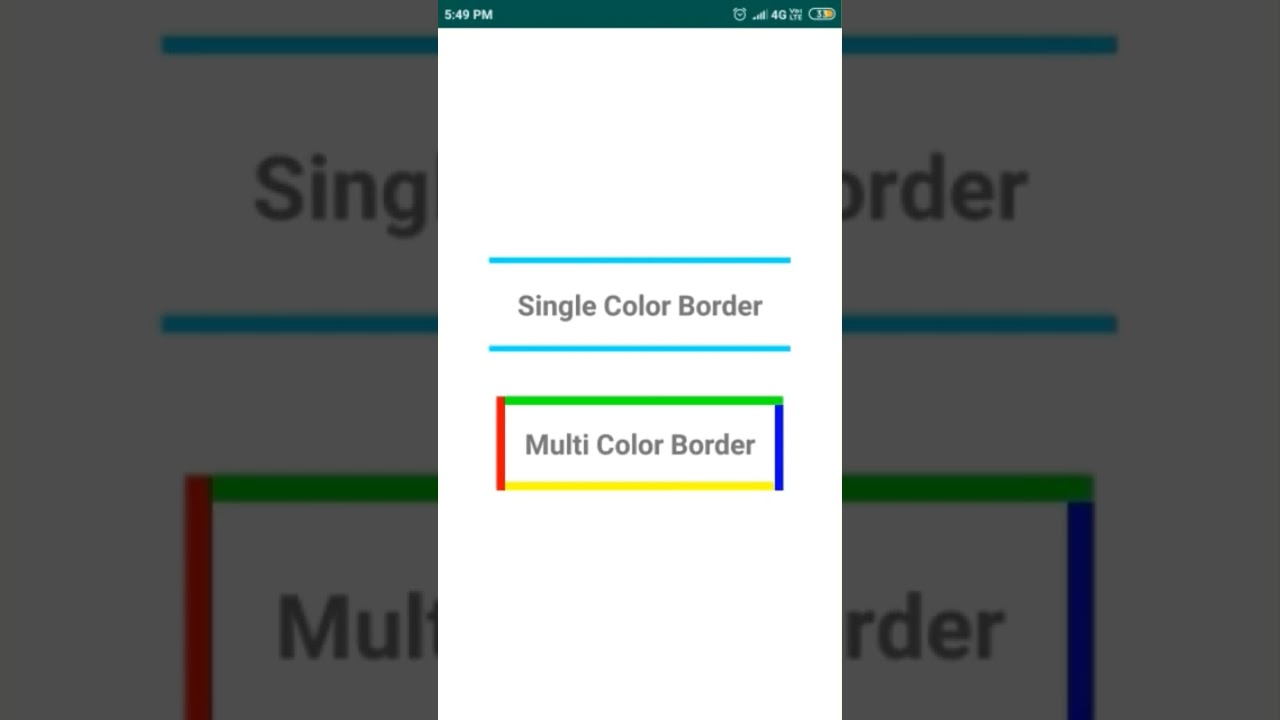 How to Implement Textview Border in Android Studio | TextviewBorder | Android Coding