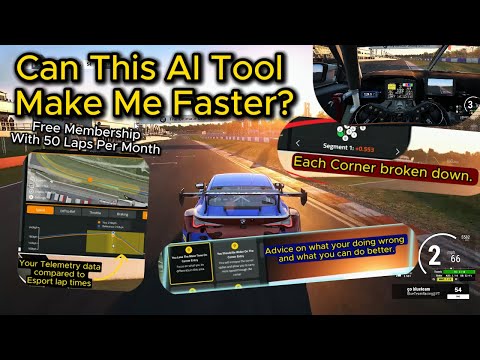 Can This Free AI Coaching Tool Make Me Faster? Assetto Corsa Competizione #assettocorsacompetizione
