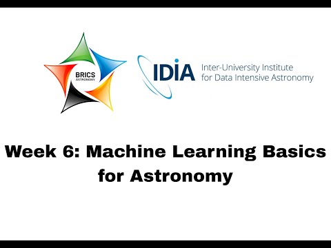 Week 6: Machine Learning Basics for Astronomy