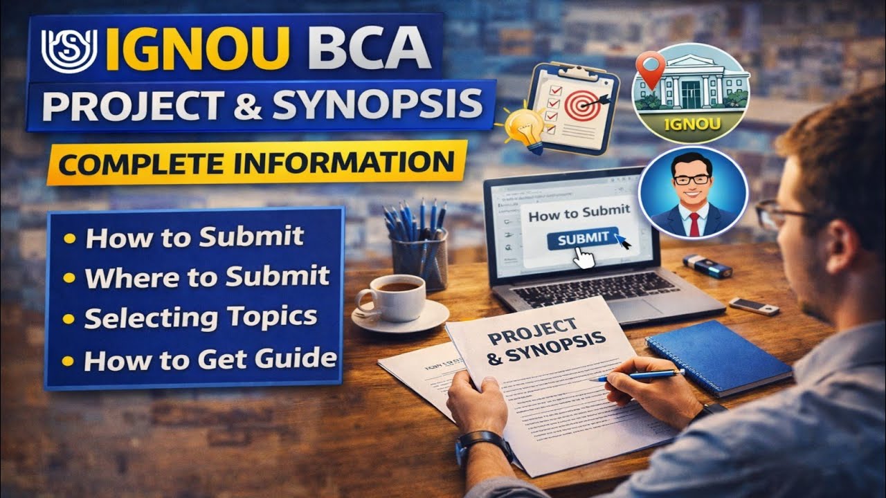 IGNOU Project & Synopsis 2025 | Complete Guide | Submission Dates, Topic & Project Guide