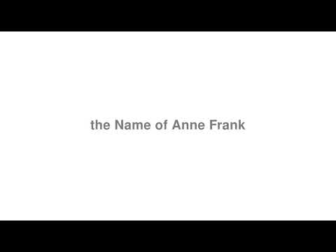How to Pronounce "the Name of Anne Frank"