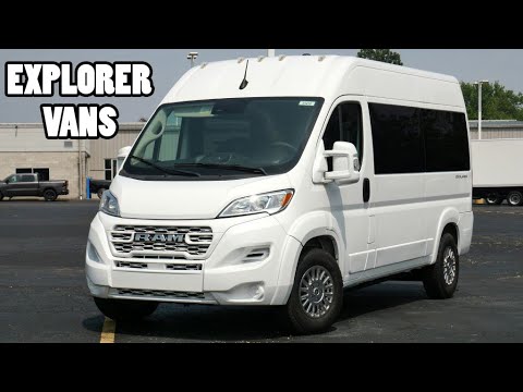 BRAND NEW Explorer Vans TRAVEL VAN! 2023 Ram ProMaster | Sherry Review