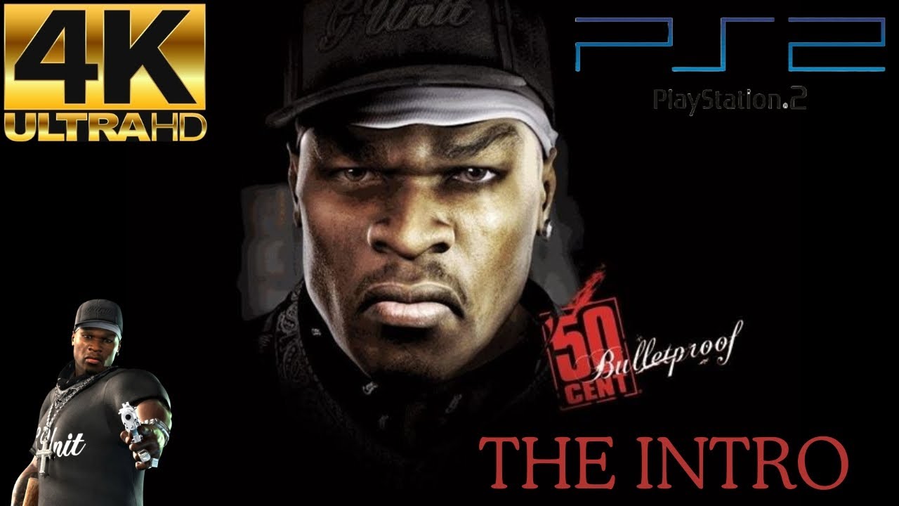 50 Cent Bullet Proof | PS2 Intro | 4K