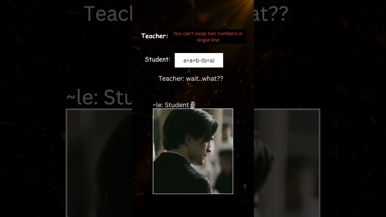 Swap two numbers without using third variable in java #corejava #program #java4quicklearning