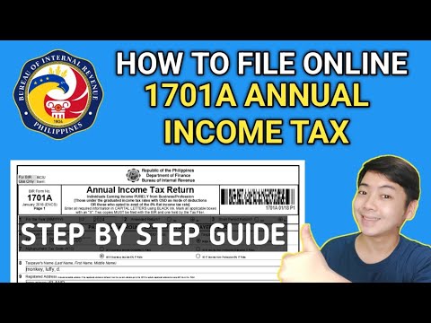 1701A Annual ITR: How to File 1701 Income Tax | Deadline April 15 2025