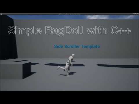 Simple RagDoll with C++ in UE4