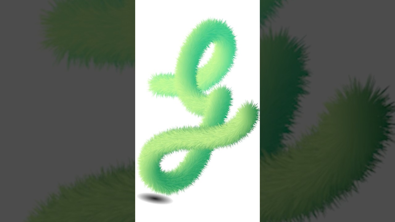 3D Fur Effect | Illustrator Tutorial | 3D fur effect in adobe illustrator l  #ducthangds