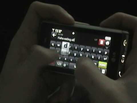 LG Dare in Depth Texting Review
