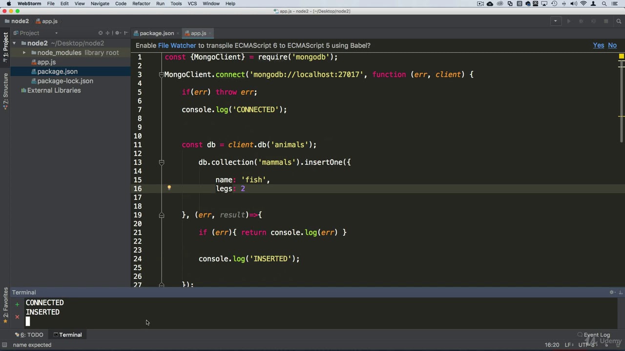 The ObjectID . Database - How to use MongoDB. Node JS