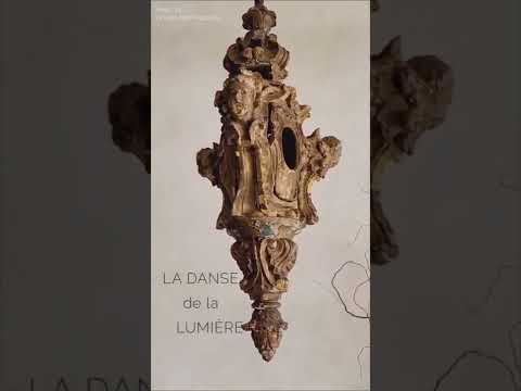 18th Century Italian Giltwood Lantern with Cherubs Heads
