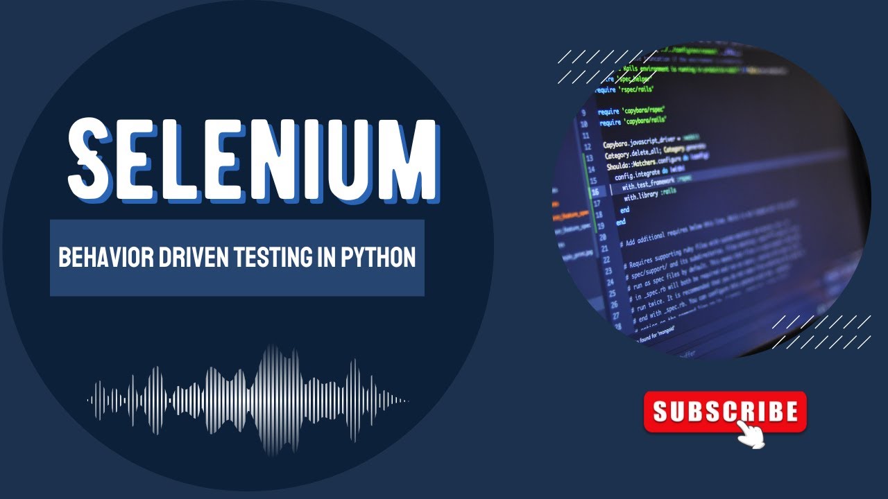 Behavior-Driven Testing in Selenium Python | BDD with PyTest & Behave