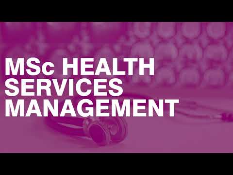 University of Glasgow, MSc Health Services Management