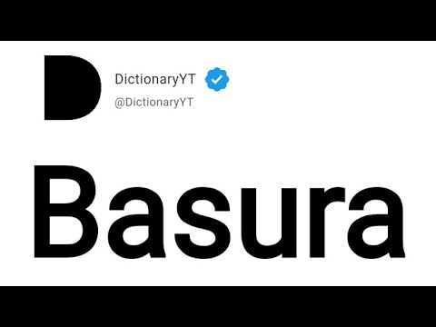 Basura Meaning in English