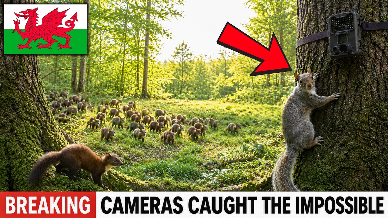 Wales Put 51 Pine Martens In Cambrian Forests — 5 Years Later, Grey Squirrels Face the Impossible