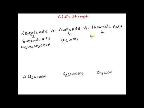 Rank the acidity of the following, with 1 being the most acidic and 3 being the least acidic: a) bu…