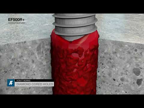How It Works: Diamond Coring Solution: EF500R+ | Increases In Strength Even When Submerged!