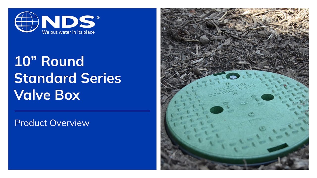 Introducing the NDS 10 in. Round Valve Box | NDS Drainage Solutions