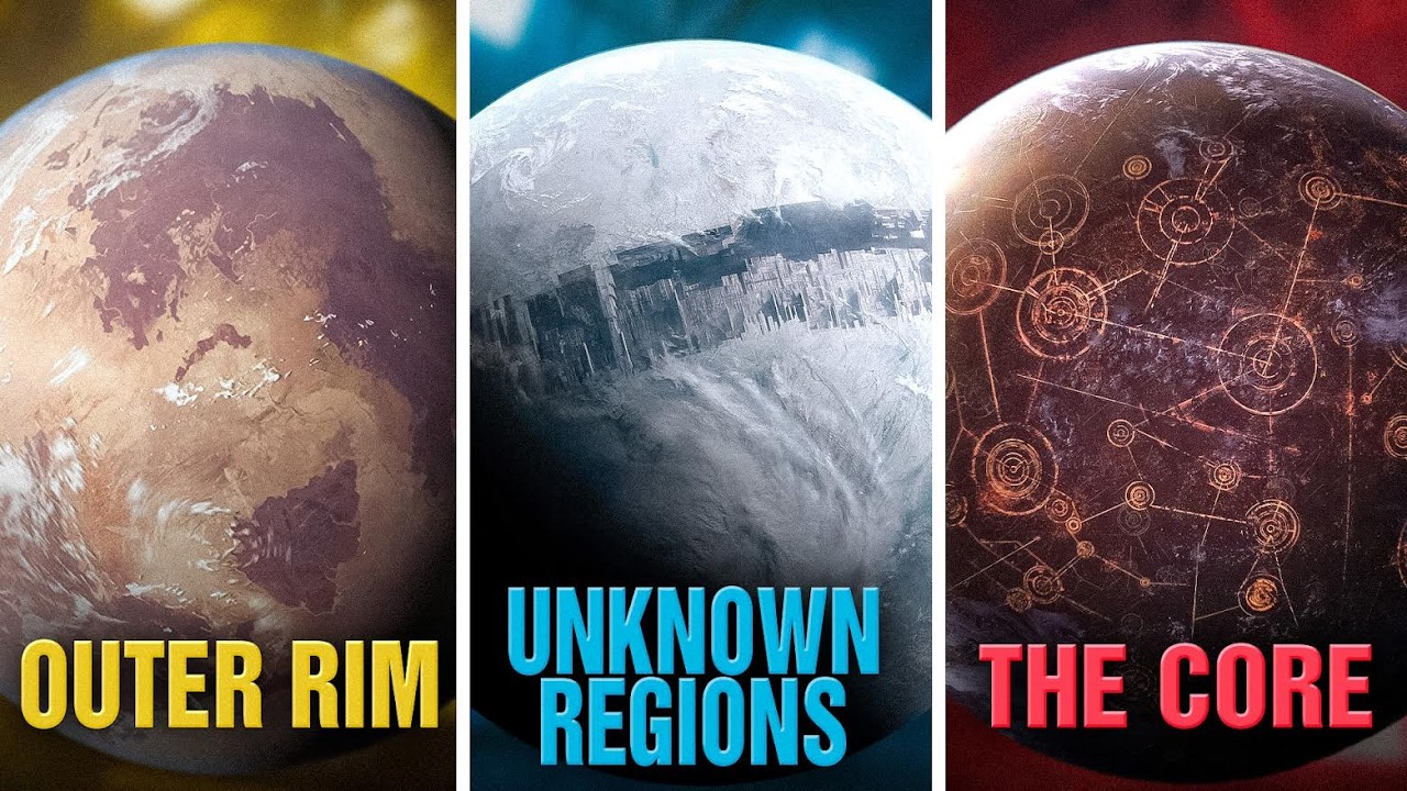 The COMPLETE Star Wars Galactic Map Explained!