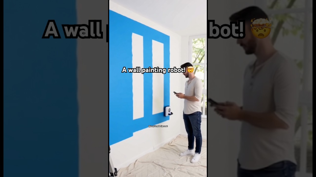 These Automatic Wall Painting Robots Are The Future Of DIY Painting
