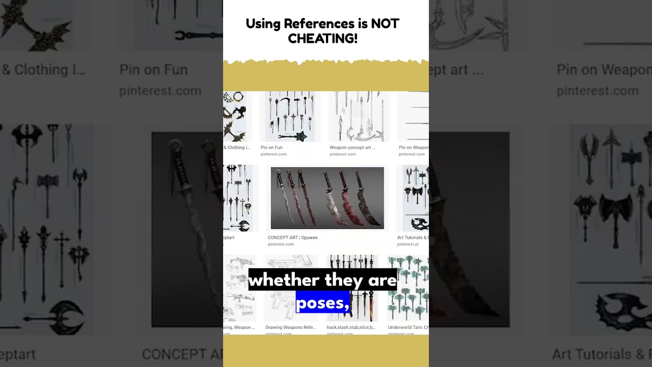 Using References for Painting Is NOT CHEATING #SHORTS