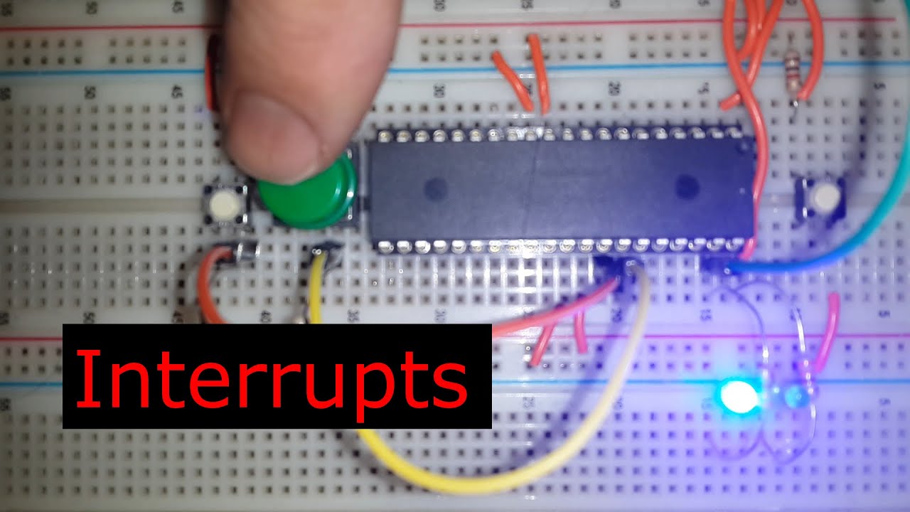 Interrupts 🔴 PIC Microcontroller Programming Tutorial #5 MPLAB in C