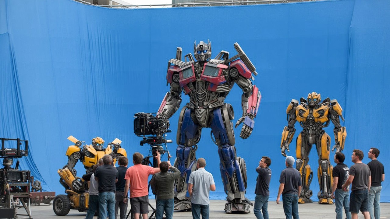 Transformers: Age of Extinction -  Behind The Scenes | VFX & CGI | Visual Effects & Movie Making