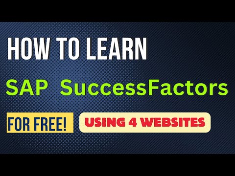 How to learn SAP SuccessFactors for Free Using These 4 Websites! – ERP ...