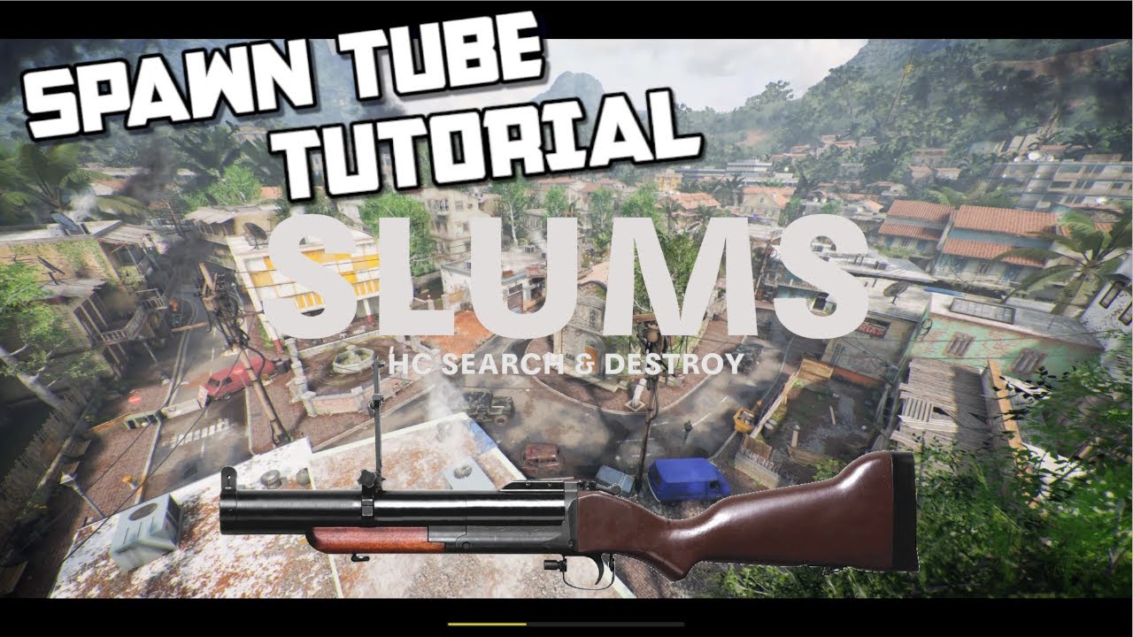 Black Ops Cold War - Spawn Tube Tutorial (Slums)
