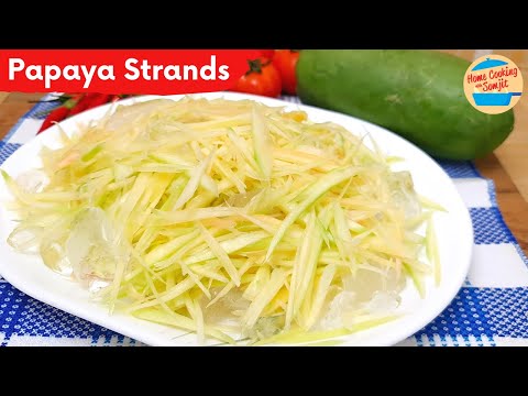 How to Cut Papaya for Salad