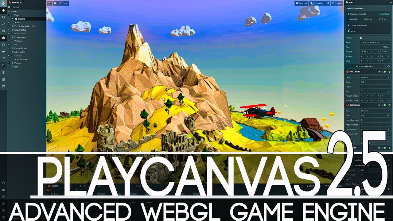 PlayCanvas 2.5 - The Best 3D Game Engine for Web?